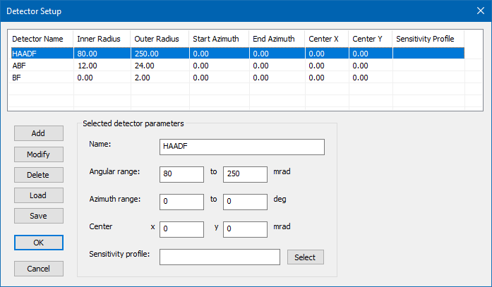 Dr. Probe Examples GUI Simulate | er-c