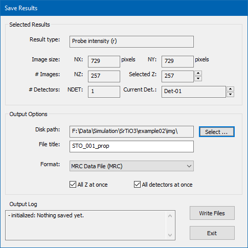 Dr. Probe Examples GUI Watch | er-c