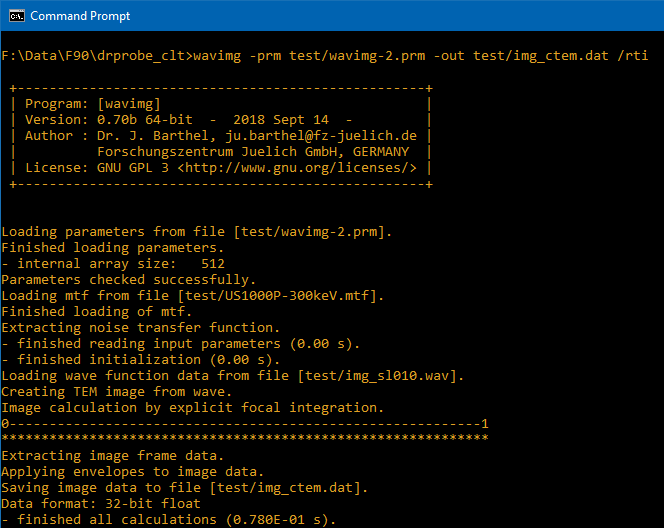 Dr. Probe Documentation WAVIMG | er-c